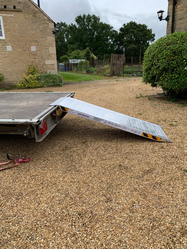 Aluminium Loading Ramp for van / trailer 2m x 70cm 500kg capacity ...