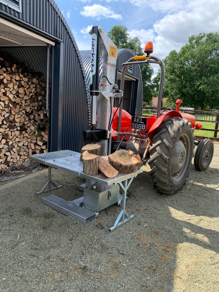 Log Splitter 18 Ton Tractor mounted Hydraulic Driven Galvanised ...